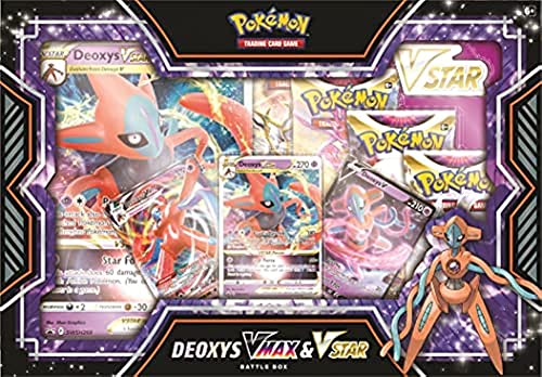 Pokemon TCG: Deoxys/Zeraora VMAX & VSTAR Battle Box