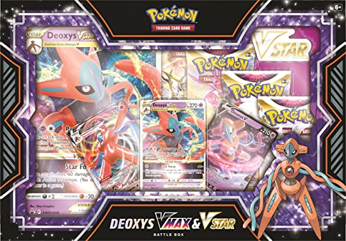 Pokemon TCG: Deoxys/Zeraora VMAX & VSTAR Battle Box