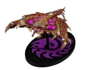 dark horse comics starcraft zerg brood lord mini replica, multicolor