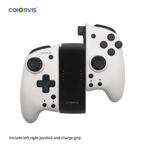 coiorvis switch controllers joy pad controller for switch/switch oled,wireless switch controller with motion control/turbo… [nintendo_switch]…