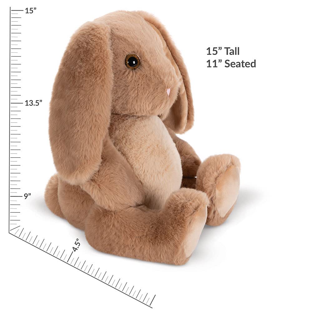 Vermont Teddy Bear Plush Bunny - Stuffed Bunny Rabbit, Cuddle Chunk, 15 Inch