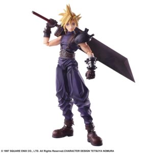 square enix inc final fantasy vii: cloud strife bring arts action figure