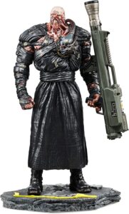 numskull resident evil nemesis figure 11" 30cm collectible replica statue - official resident evil merchandise - exclusive limited edition