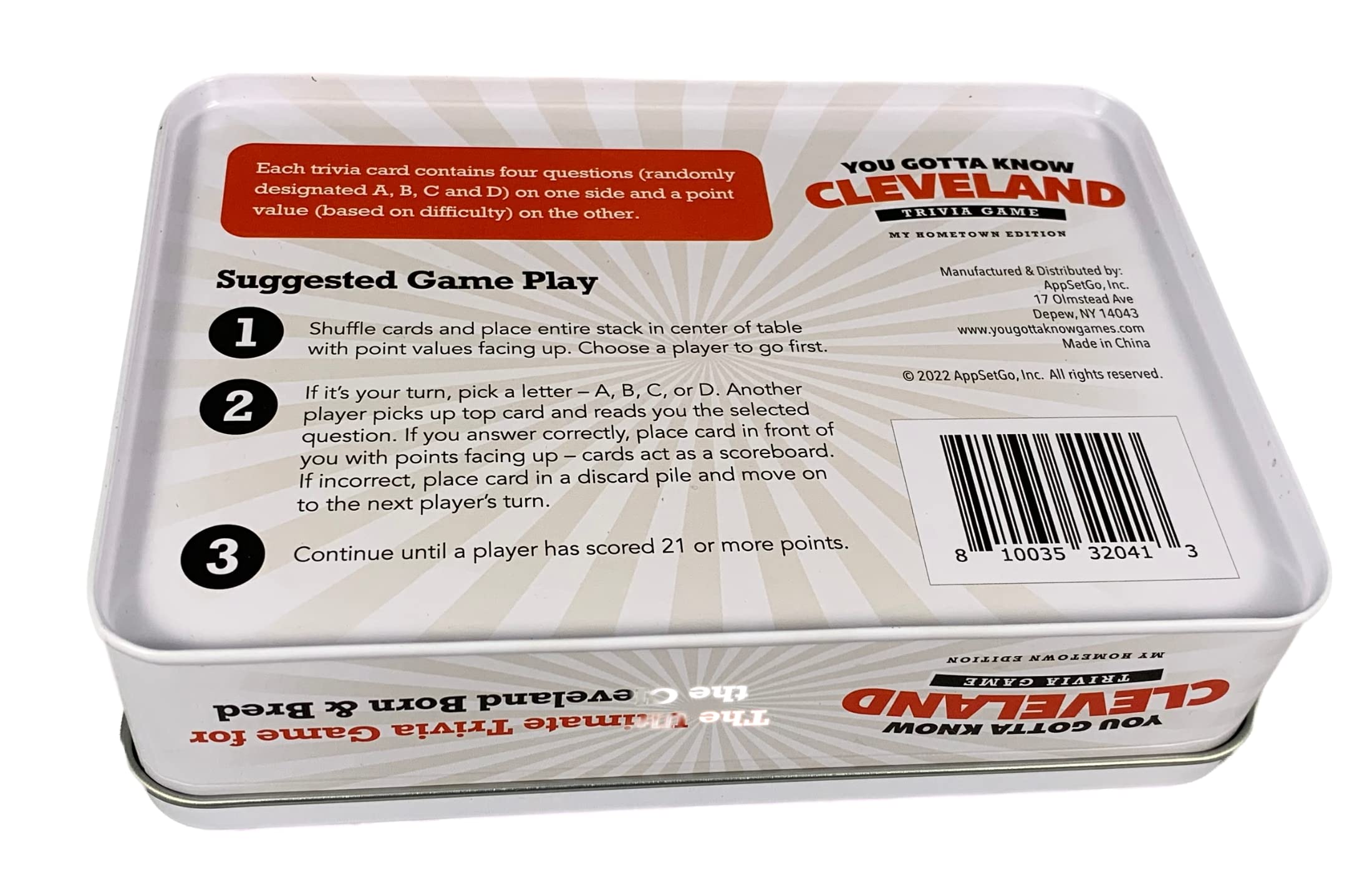 You Gotta Know Cleveland Hometown - Trivia Game