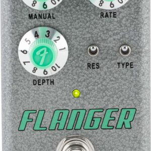 Fender Hammertone Flanger Bundle with Instrument Cable and Picks