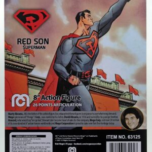 MEGO DC Heroes RED Son Superman PX 8IN AF