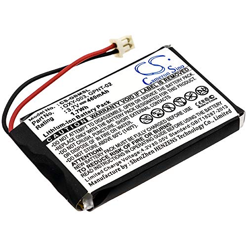 BCXY Battery Replacement for NIN OXY-001 Game Boy Micro OXY-003 GPNT-02