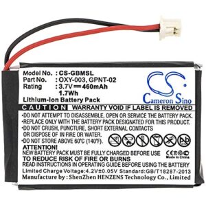 BCXY Battery Replacement for NIN OXY-001 Game Boy Micro OXY-003 GPNT-02