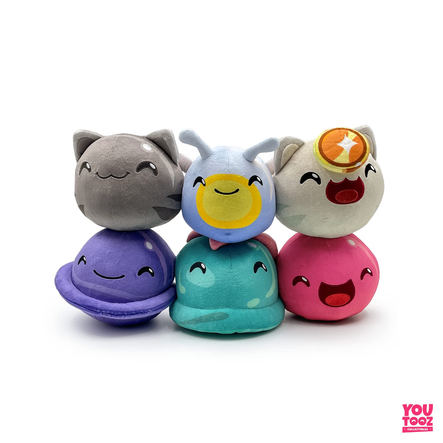 Youtooz Lucky Slime Plush Stickie in 6", Magnetic and Soft Slime Rancher Video Game Plush - Cute Huggable Lucky Slime Plushie from Youtooz Plush Collection