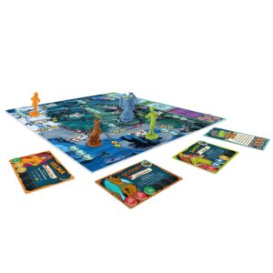 Scooby-Doo! The Board Game | Mystery Game | Strategy Game Based on the Hit TV Series | Cooperative Family Game for Adults and Kids | Ages 10+ | 1-5 Players | Average Playtime 30 Minutes | Made by CMON