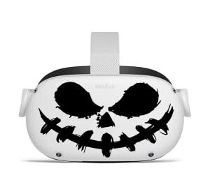 Pumpkin Evil - Oculus Quest 2 - Decals - Black