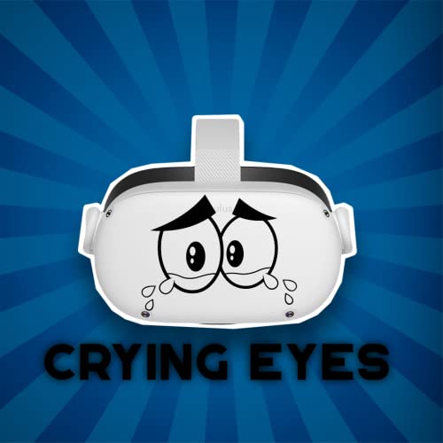 Crying Eyes - Oculus Quest 2 - Decals - Black