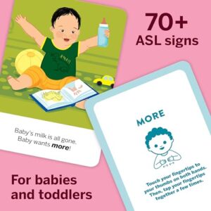 My First Baby Sign Language Flash Cards: Essential ASL Signs to Learn and Practice