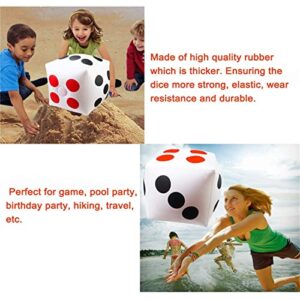 Charella #XVPVYZ 2Pc Inflatable Dice Festival Decorations Game of Dice Inflatable Giant