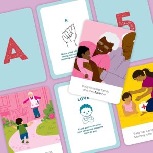 My First Baby Sign Language Flash Cards: Essential ASL Signs to Learn and Practice