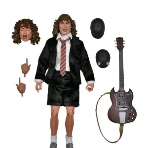 NECA AC-DC - Angus Young Highway to Hell - Figurine Habillée 20cm