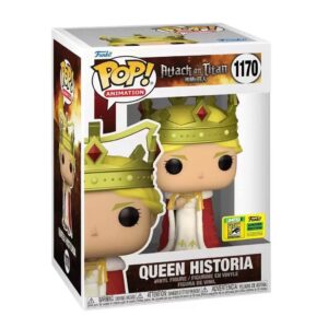 funko pop animation: attack on titan - queen historia - convention vinyl (exc)