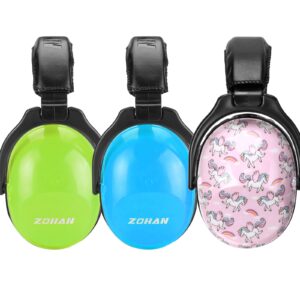 zohan kids ear protection 3 pack,kids noise canceling headphone for concerts, monster truck, fireworks