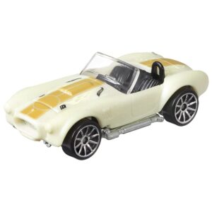 hot wheels color shifters collectible car ~ cfm48 ~ shelby cobra 427 sc - die-cast color changing vehicle - gold to white