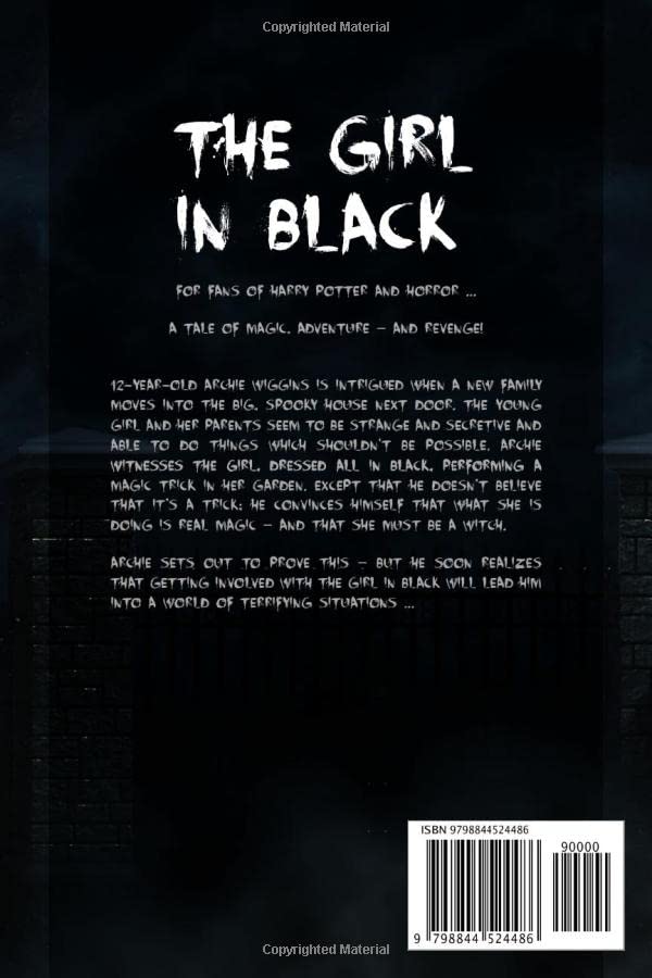 The Girl in Black: a scary mystery book for kids 12-17