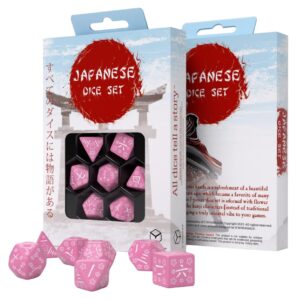 q-workshop japanese dice set: sweet spring memory