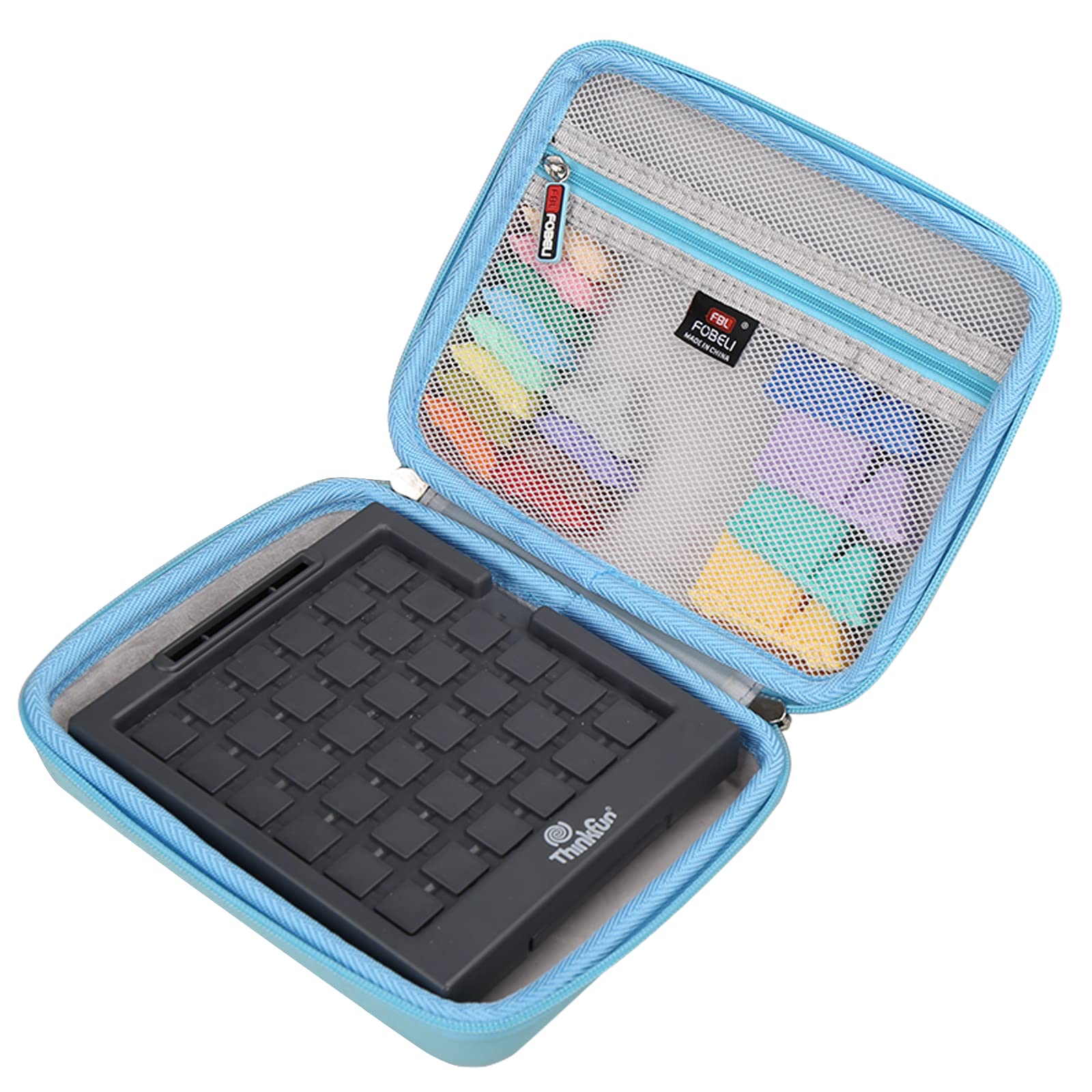 FBLFOBELI EVA Hard Carrying Case Compatible With ThinkFun Rush Hour Traffic Jam Brain Game and STEM Toy (Case Only)