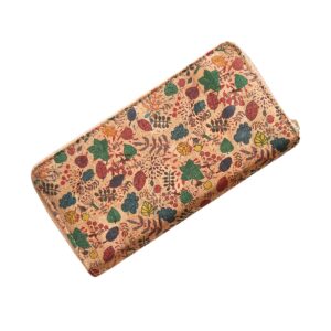 wallets for women multi card holder wallet clutch ladies purse vegan cork long zip around wallet