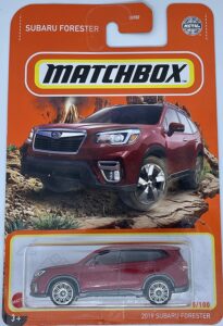 matchbox 2022 - 2019 subaru forester [red] 55/100