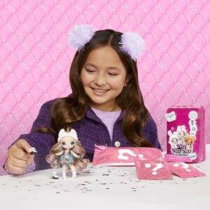 Na! Surprise Minis Series 1-4'' Fashion Doll Mystery Packaging with Confetti Surprise, Includes Doll, Outfit, Shoes, Poseable, Great Toy Gift for Kids Girls Boys Ages 5 6 7 8+ Years (587187)