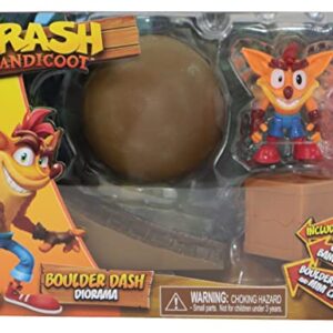 CRASH BANDICOOT 2.5” Boulder Dash Diorama