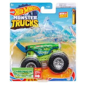 hot wheels 2022 - monster trucks - carbonator xxl 56/75 - snack pack 6/6