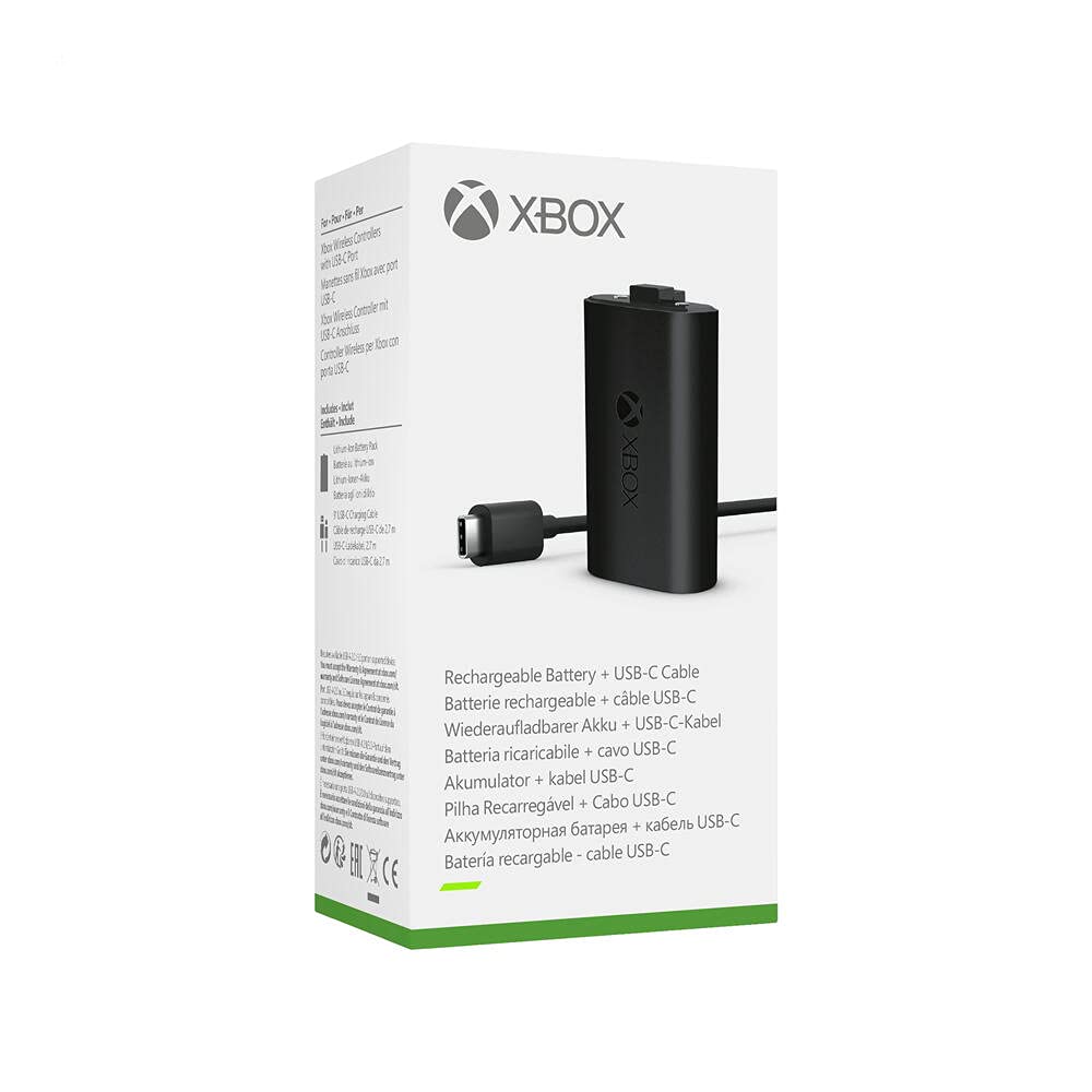 Xbox Play and Charge Kit USB (Renewed)