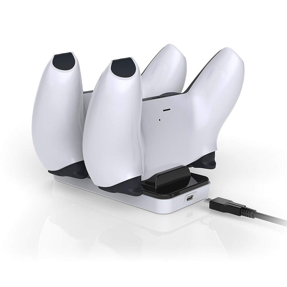 OLYGIVE PS5 Controller Accessories, PS5 Controller Skin and PS5 Controller Charger Dock