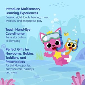 Pinkfong Singing Plush Toy, 11" Stuffed Animal Toys, Interactive Musical Baby Toys for Toddlers, Gifts for Boys & Girls