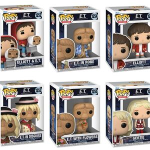 E.T. 40th Anniversary Funko Pop! Complete Set (6)