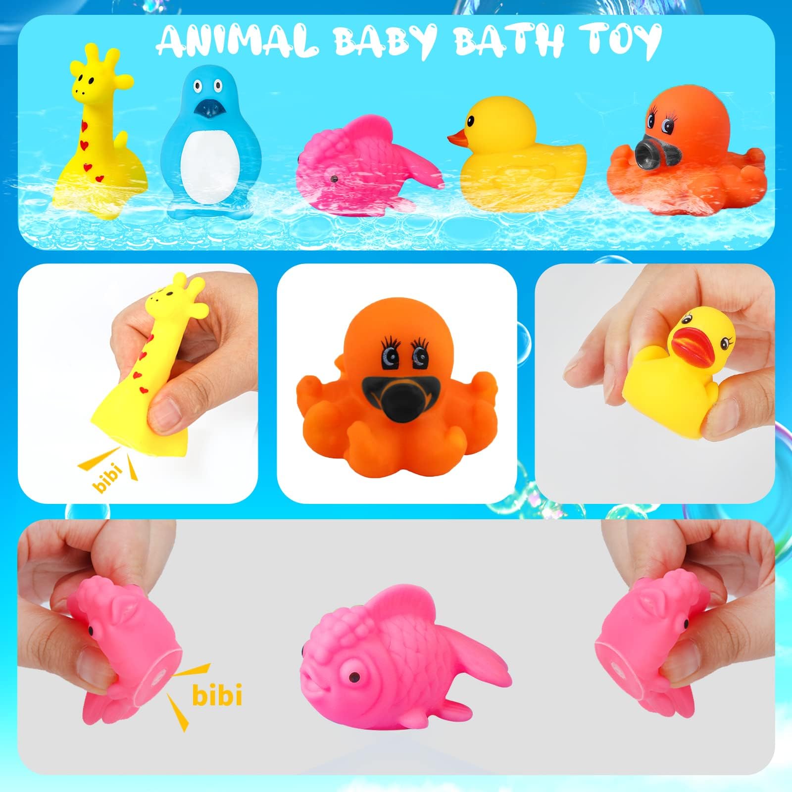 Gonumi Baby Bath Bathtub Toy with Shower Head Suction Cup Spinner Swimming Turtle, Toys Gifts for 6 to 12 Months, Toddlers 1-3, Kids Age 2-4,4-8, Water Gift Boys Girls New Born