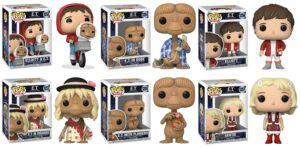 e.t. 40th anniversary funko pop! complete set (6)