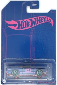 hot wheels 2022 - nissan skyline 2000 gt-r - pearl & chrome series 2/6 [blue/pink]