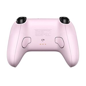 8Bitdo Ultimate 2.4g Wireless Controller With Charging Dock, 2.4g Controller for PC, Android, Steam Deck & iPhone, iPad, macOS and Apple TV (Pastel Pink)