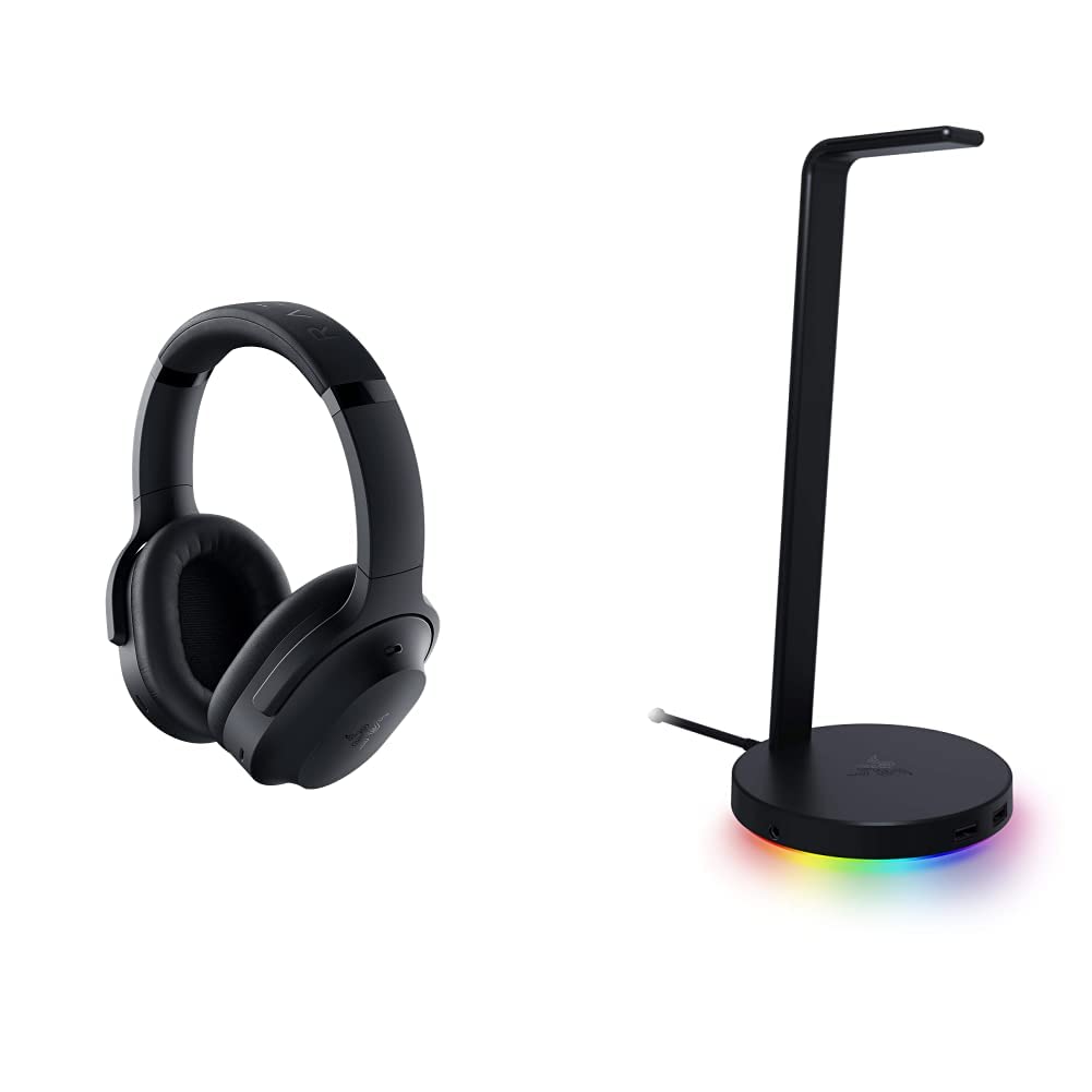 Razer Barracuda Pro Wireless Gaming & Mobile Headset Base Station V2 Chroma Headset Stand