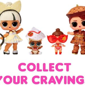 L.O.L. Surprise! Loves Mini Sweets Deluxe Series 2 with 4 Dolls, Accessories, Limited Edition Dolls, Candy Theme, Jelly Belly Theme, Collectible Dolls- Great Gift for Girls Age 4+