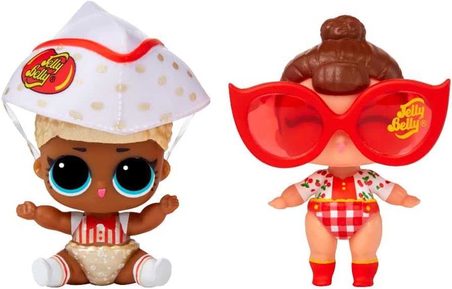 L.O.L. Surprise! Loves Mini Sweets Deluxe Series 2 with 4 Dolls, Accessories, Limited Edition Dolls, Candy Theme, Jelly Belly Theme, Collectible Dolls- Great Gift for Girls Age 4+