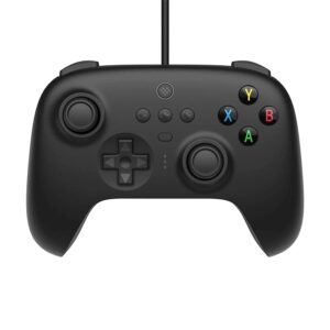 8bitdo ultimate wired controller, usb wired controller for pc windows 10, android, steam deck, raspberry pi and switch (black)