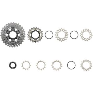 SHIMANO Dura-Ace Cs-R9200 12-Speed Cassette Silver, 11-34T, 12-Speed