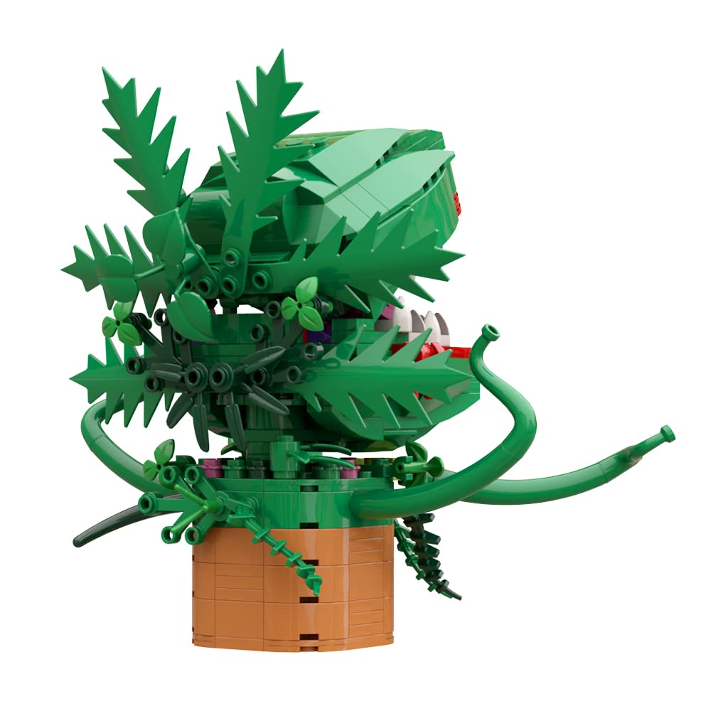 VONADO Audrey II Building Kit, Piranha Flower Little Shop of Horrors Building Toys, Cannibal Flower Building Blocks Toys, Christmas ?303Pcs?