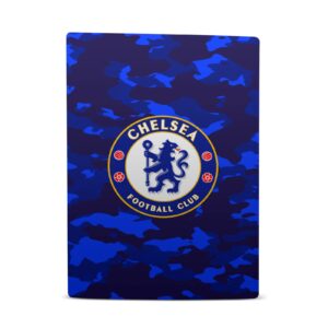 Head Case Designs Officially Licensed Chelsea Football Club Camouflage Art Vinyl Faceplate Sticker Gaming Skin Decal Cover Compatible with Sony Playstation 5 PS5 Digital Edition Console