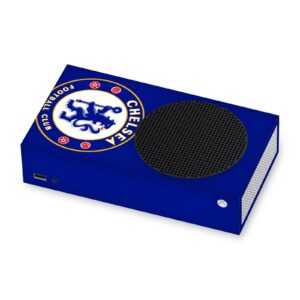 head case designs officially licensed chelsea football club oversize art vinyl sticker gaming skin decal cover compatible with xbox series s console