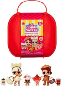 l.o.l. surprise! loves mini sweets deluxe series 2 with 4 dolls, accessories, limited edition dolls, candy theme, jelly belly theme, collectible dolls- great gift for girls age 4+