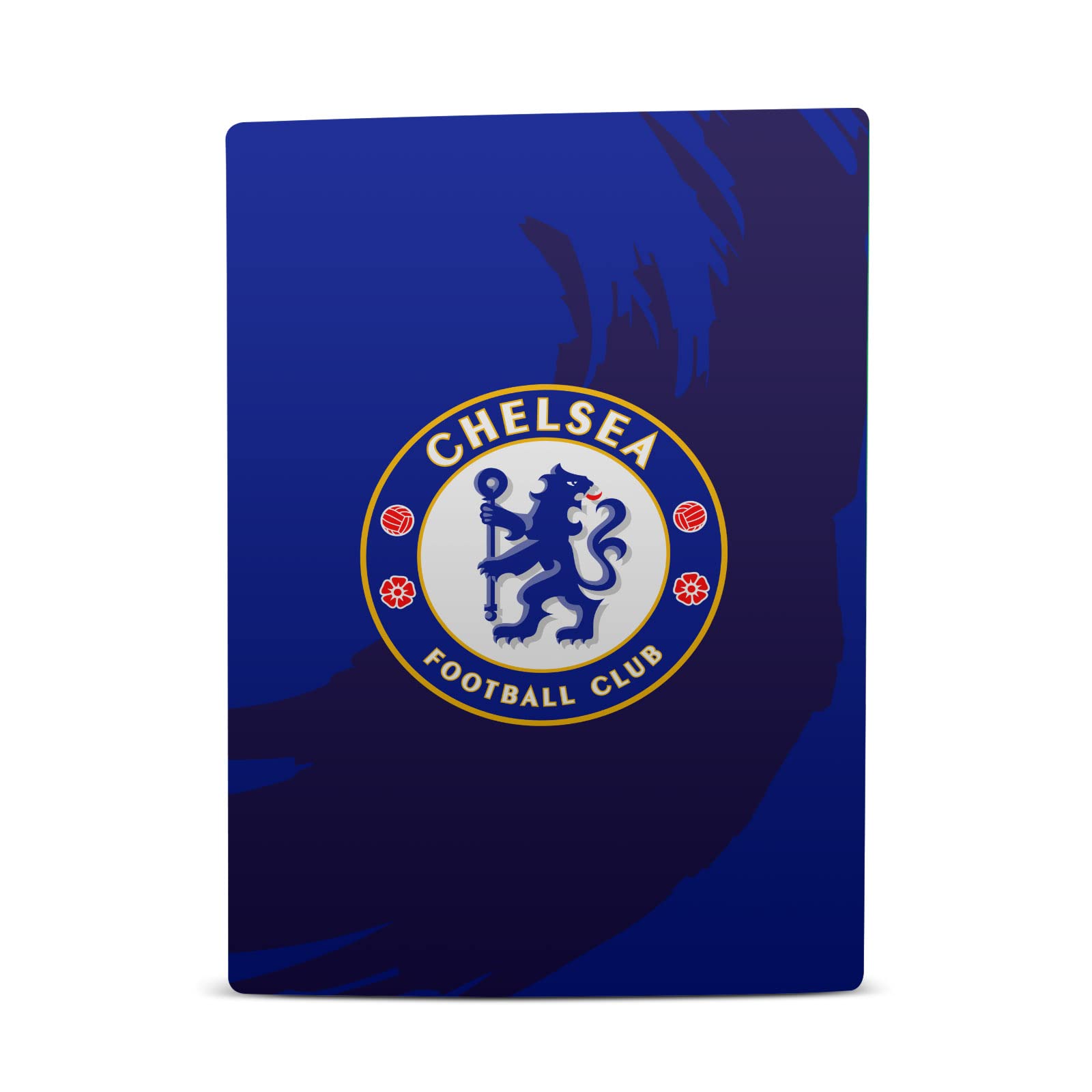 Head Case Designs Officially Licensed Chelsea Football Club Sweep Stroke Art Vinyl Faceplate Gaming Skin Decal Compatible With Sony PlayStation 5 PS5 Digital Edition Console and DualSense Controller