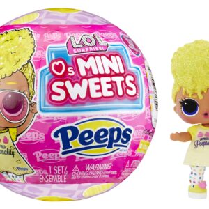 L.O.L. Surprise! LOL Surprise Loves Mini Sweets Peeps - Tough Chick with Collectible Doll, 7 Surprises, Spring Theme, Peeps Limited Edition Doll- Great Gift for Girls Age 4+